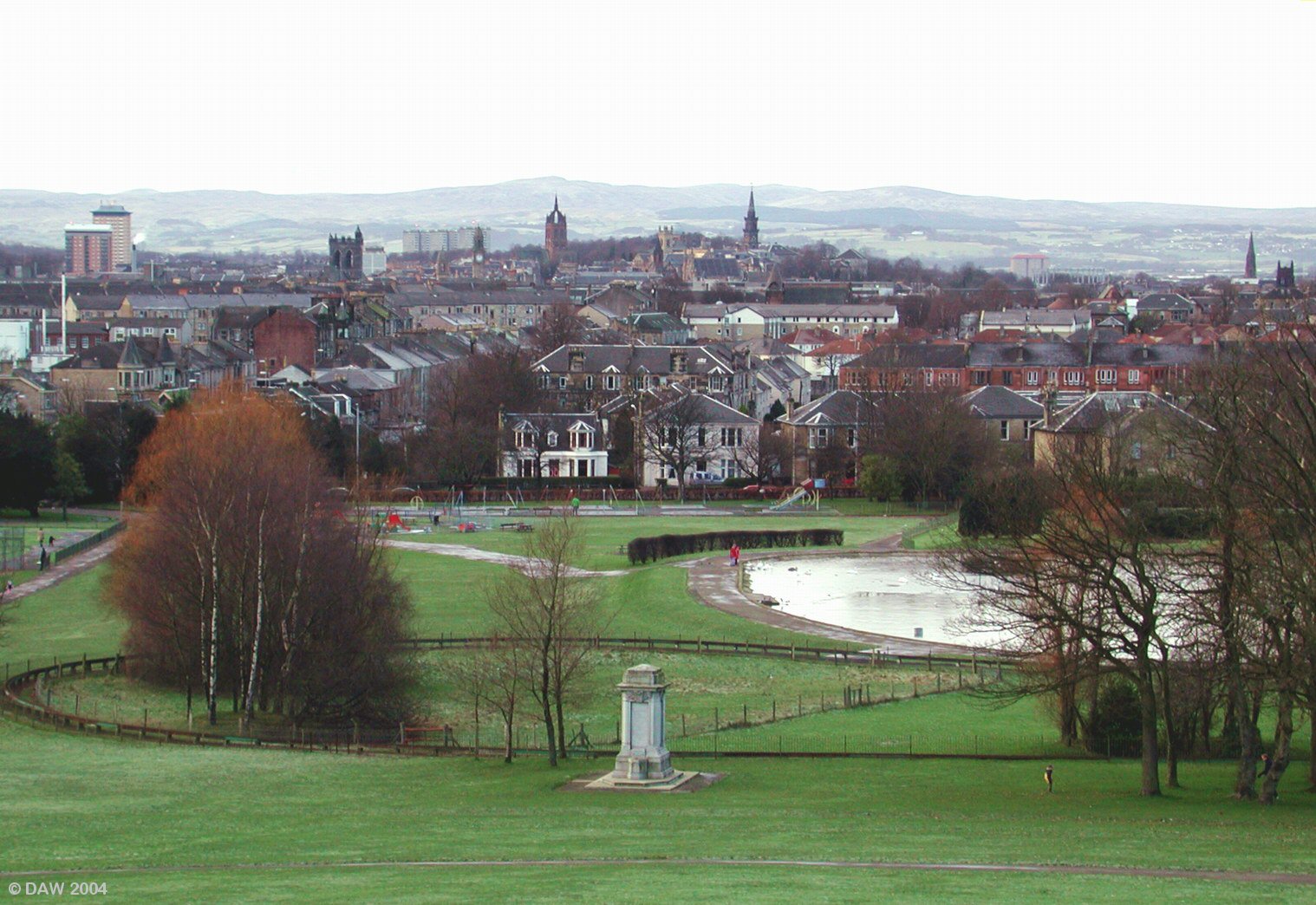 Town of Paisley - Barshaw Park, Paisley - The Neilston WebCam Photo Gallery